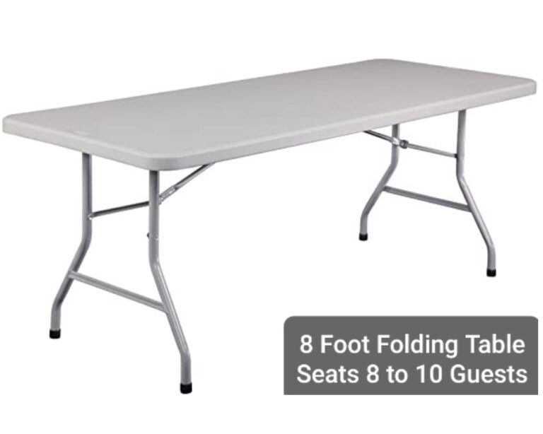 8 Foot Rectangle Table - Diamond Tents